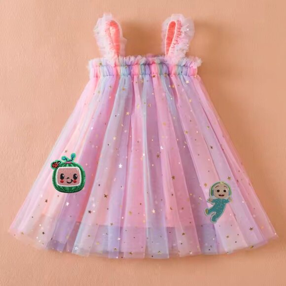 Boutique | Dresses | Cocomelon Dress Outfit First Birthday Coco Melon ...